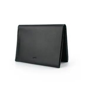 GODI. Handmade Bifold Leather Wallet - Black