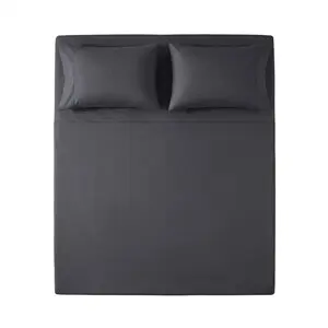 PURE PARIMA Ultra Percale Sheet Set Carbon - Black