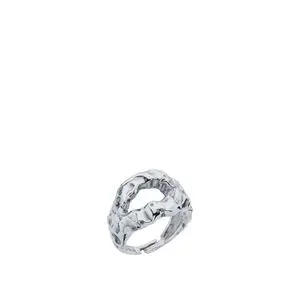 LINYA JEWELLERY Mazu Amorphous Ring - Silver