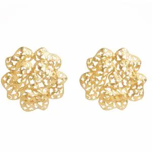 MERAKI BY RASHMI BAJAJ Primrose Plated Stud Earrings - Gold
