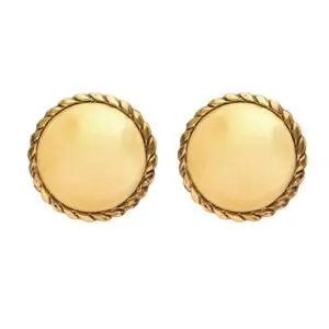 CARAMEL VINTAGE JEWELLERY Smash Earrings - Gold