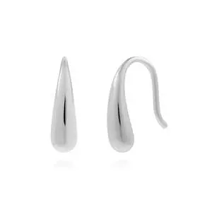 Côté Caché Teardrop Earrings - Silver