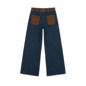 Carmen Says Backstreet & Brown Denim Pants