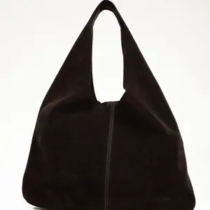 HAMEL ATELIER Richmond Suede Shoulder Bag - Brown