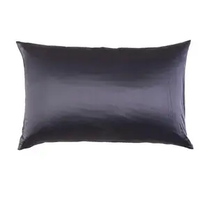 SOFT STROKES SILK Luxury Pure Mulberry Silk Pillowcase - Black