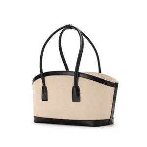 JURGI BRAND Neutrals / Canvas Tavo Tote Bag - Black