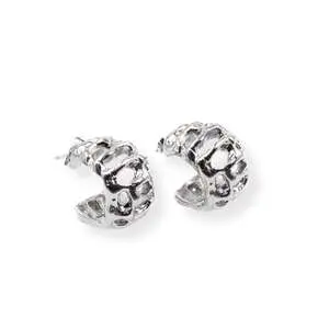 MARTINA ROZENBERG SMIRA JEWELRY Ondaluz Pincoya Earrings - Silver