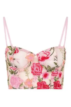 WILD LOVERS LONDON Aurora Bustier - Pink