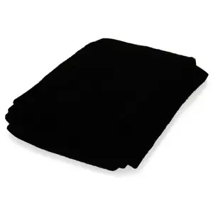 TIRILLM Blake" Cable Knitted Cashmere Throw Blanket - Black