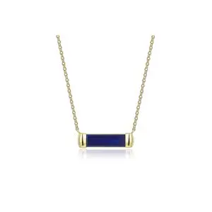 REIS JEWELLERY Sapphire Line Necklace - Gold