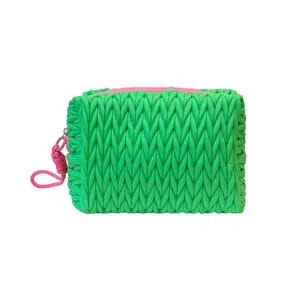 LILLY LOVES Squishy Make Up Bag - Green