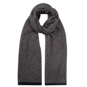 MOHAIR&ANGORA Midas Scarf Navy - Blue
