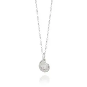 NELLOU JEWELLERY Ammonite Necklace Sterling - Silver