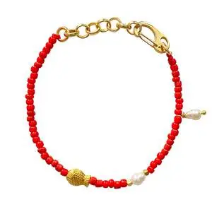 SMILLA BRAV Fish Bracelet - Red