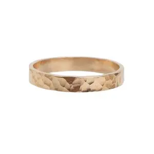 KATE KOEL Textured Band Stacking Ring - Gold