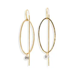 KATE KOEL Dangle Thread Earrings