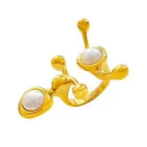 SMILLA BRAV Gia Ring - Gold