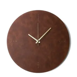 ROARCRAFT Minimal Wall Clock - Brown