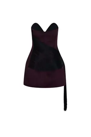 TUBA ERGIN Mitzi Mini Dress - Red