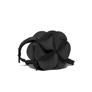 ELEMOOD_JAPAN Blossom Waist & Shoulder Bag Oval - Black