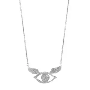 SOPHIE SIMONE DESIGNS Necklace Wings Eye - Silver