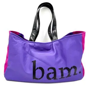 LYNN TALLERICO Mahjong Tote In Purple