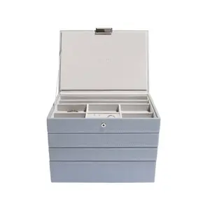 STACKERS Dusky Classic Jewelry Box Set Of Four - Blue