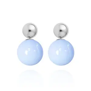 SAULE LABEL Lilou Earrings In Skyfall