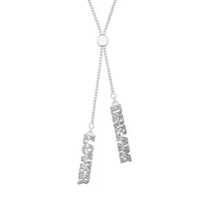CARTERGORE Dream Lover Sterling Sluder Necklace - Silver