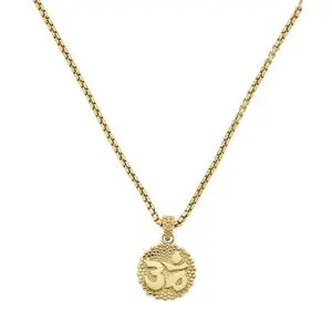 ZOË & MORGAN Om Necklace - Gold
