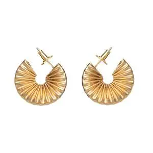 MERAKI BY RASHMI BAJAJ Giana Plated Hoop Earrings - Gold