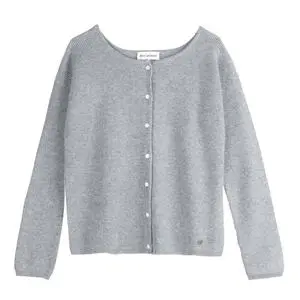 BEL CASHMERE Camile Cashmere Cardigan - Grey