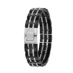 WAIDZEIT Black / Silver Elet Bracelet Ebony - Black/silver