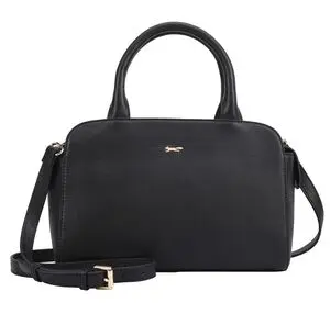 Paul Costelloe Giselle Leather Crossbody Bag - Black