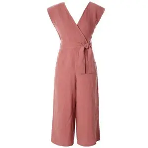 ITALIA A COLLECTION Sienna Linen Zero Waste Jumpsuit
