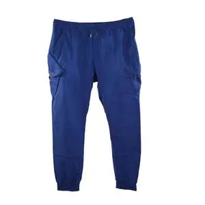 SMART AND JOY Cargo Trousers Tightened At The Ankles - Blue