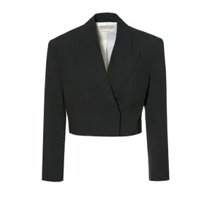 AGGI BY HALEWSKI Giorgia Neutral Blazer - Black