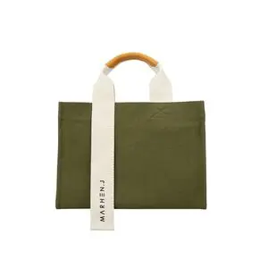 Marhen.j Canvas Tote Bag Rico Comfort Moss - Green