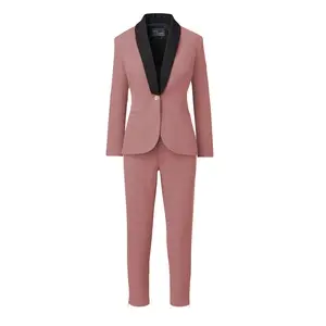 Layo G S Tailored Stretch Boss Suit Set – Blush - Pink
