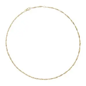 LILY & ROO Twisted Rope Chain Gold