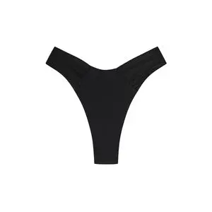 AJA SWIMLINE Calypso Ruched Bikini Bottom - Black