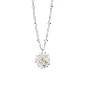 DAINTY LONDON Dainty Daisy Bracelet - Silver