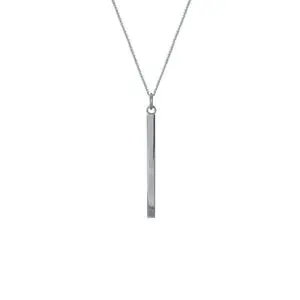 EDGE ONLY Bar Pendant Sterling - Silver