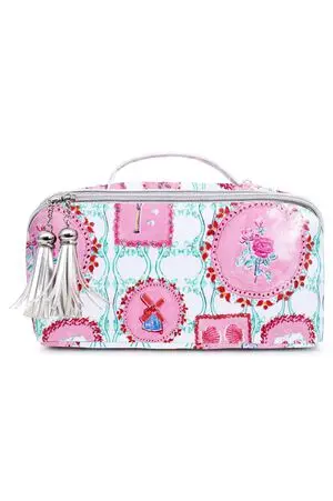 JESSICA RUSSELL FLINT Large Cosmetic Bag The Hamptons - Pink