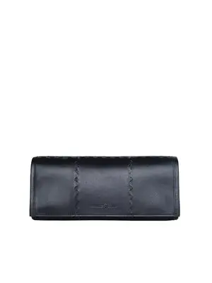 ORANGE CUBE Mosaic Shoulder Bag - Black