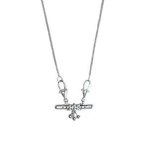 RIZE Bar Amulet Necklace Sterling - Silver