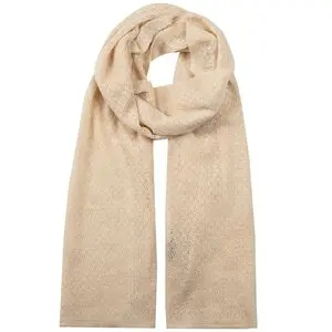 MOHAIR&ANGORA Neutrals Diamond Shawl - Beige