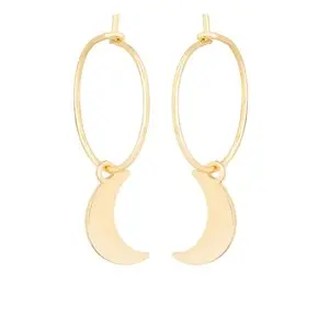 C.J.M Luna Hoop - Gold