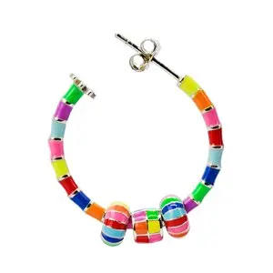 PINNOLE Rainbow Earring Mix Single - Gray