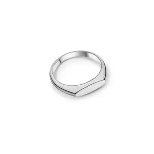 FV JEWELLERY Bijoux Signet Ring - Silver